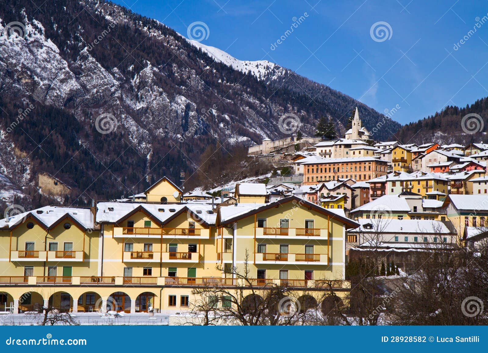 Catello Tesino, Italy stock photo. Image of recreation - 28928582