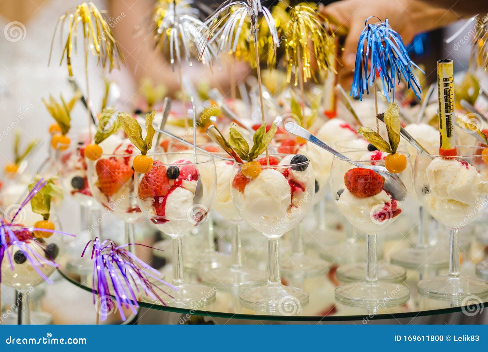 Catering Wedding Buffet for Events Stock Photo - Image of cocktail ...