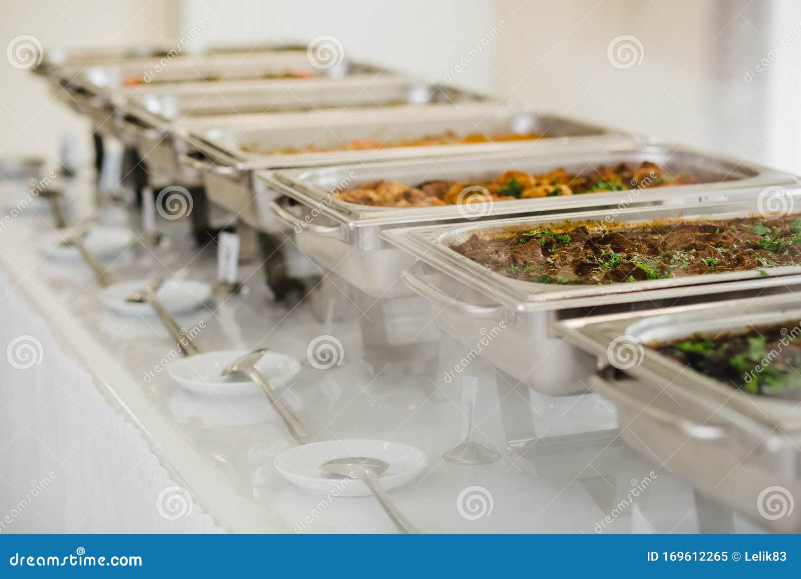 Catering Wedding Buffet for Events Stock Image - Image of delicious ...