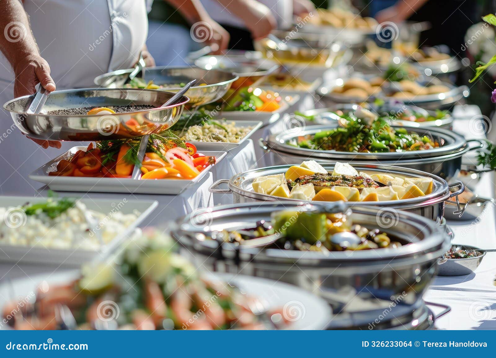 Catering Buffet Icon Vector Illustration | CartoonDealer.com #330451392