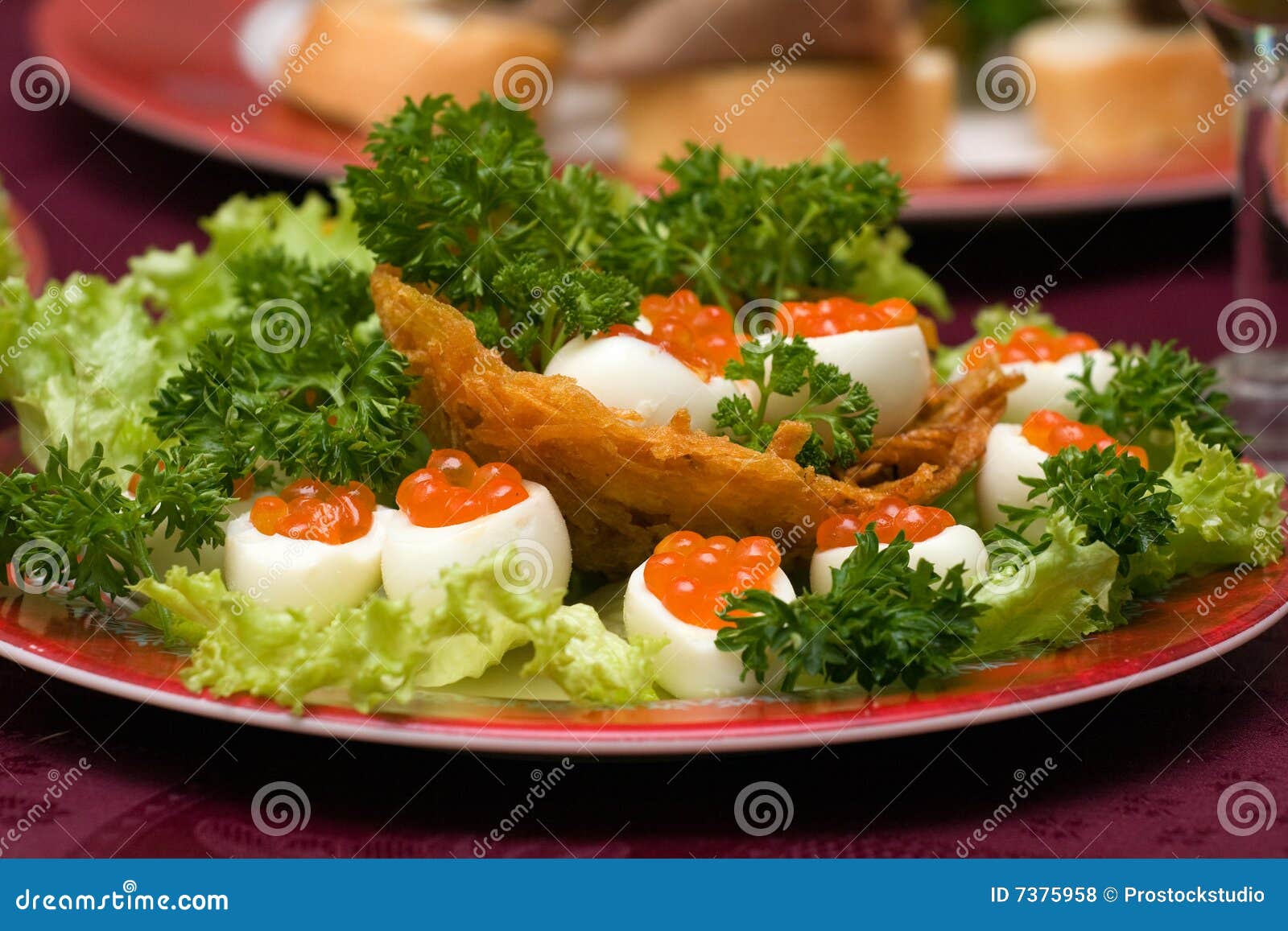 Catering - Caviar Appetizer 2 Stock Photo - Image of dinner, dining ...