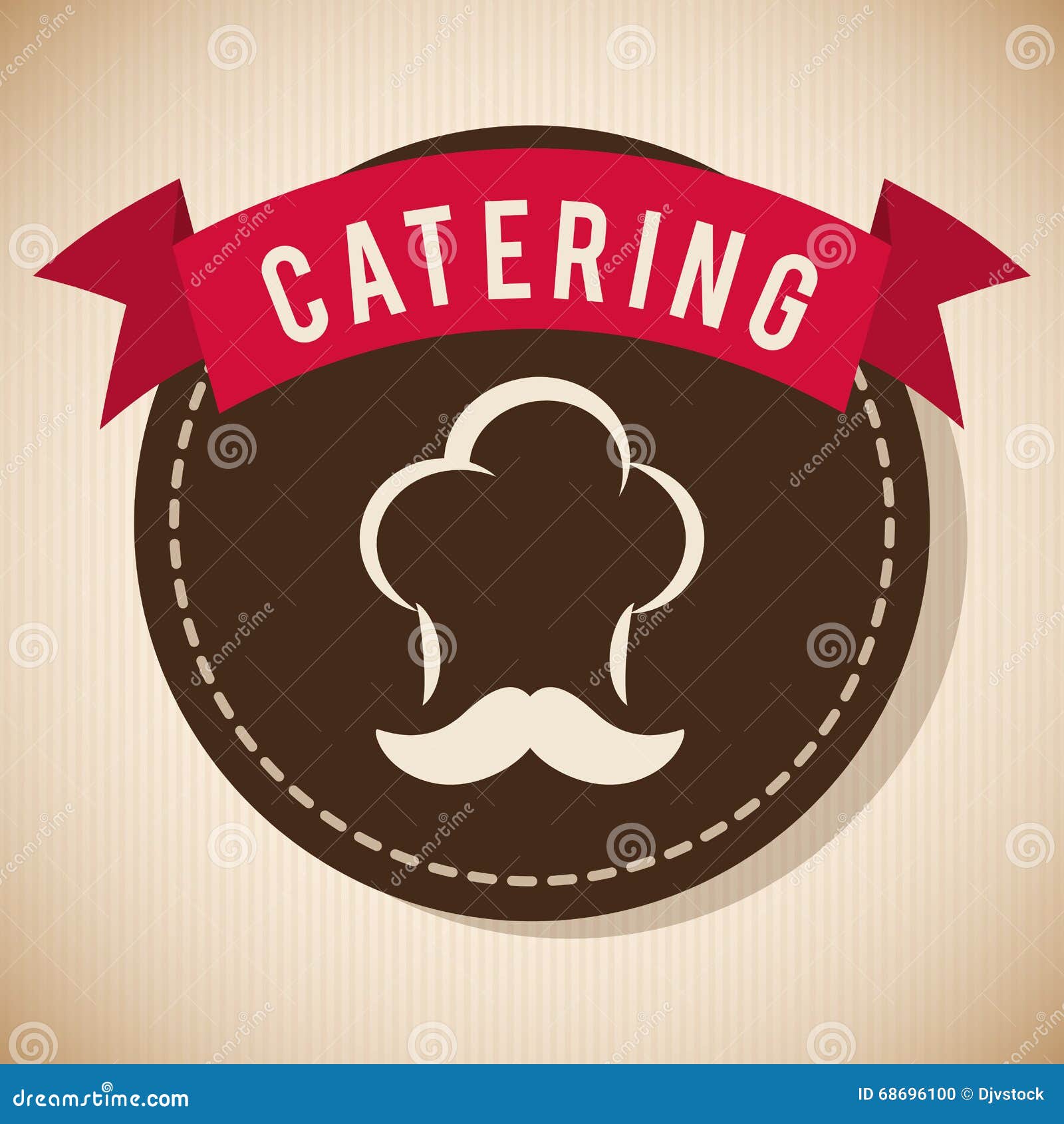 Catering and Chefs Hat Design Stock Vector - Illustration of catering ...