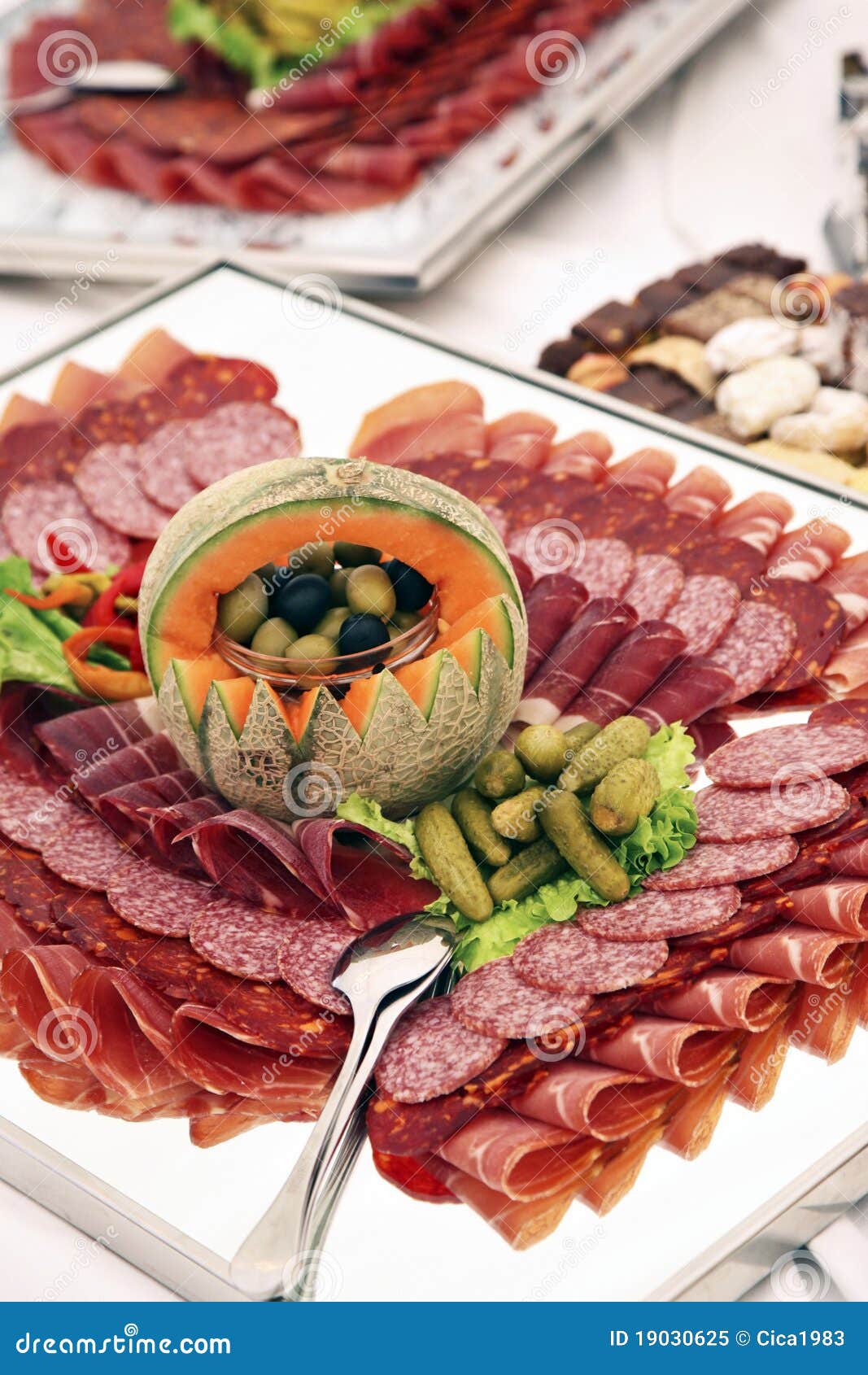 Catering cold dish stock image. Image of appetizer, fresh - 19030625