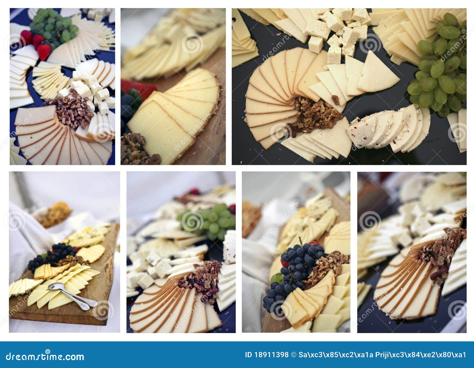 Catering collage stock photo. Image of cake, bread, event - 18911398