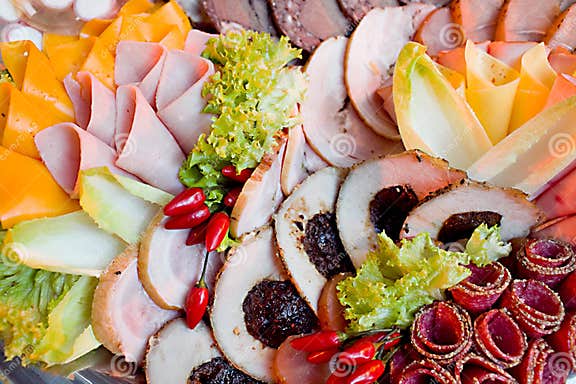 Catering food stock photo. Image of meat, party, breakfast - 12208266