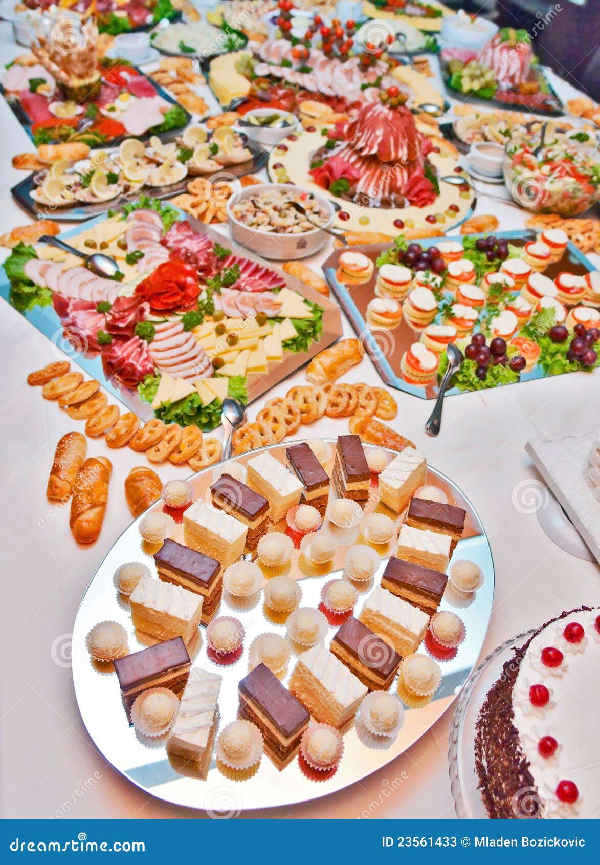 Catering food stock image. Image of delicious, cuisine - 23561433