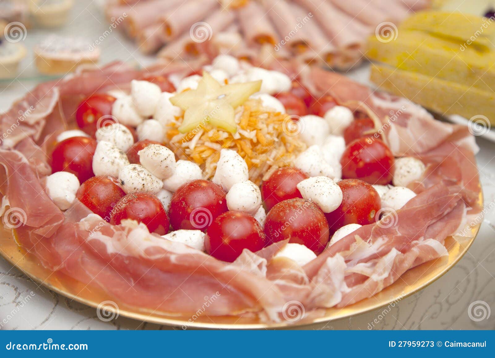 Catering food stock image. Image of dinner, closeup, cooking - 27959273