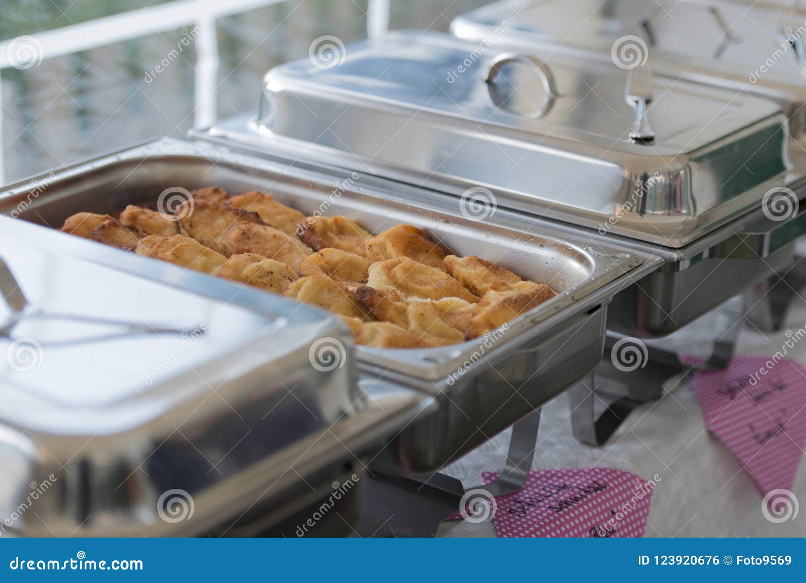 Catering Food for a Birthday Party Stock Photo - Image of finger, food ...