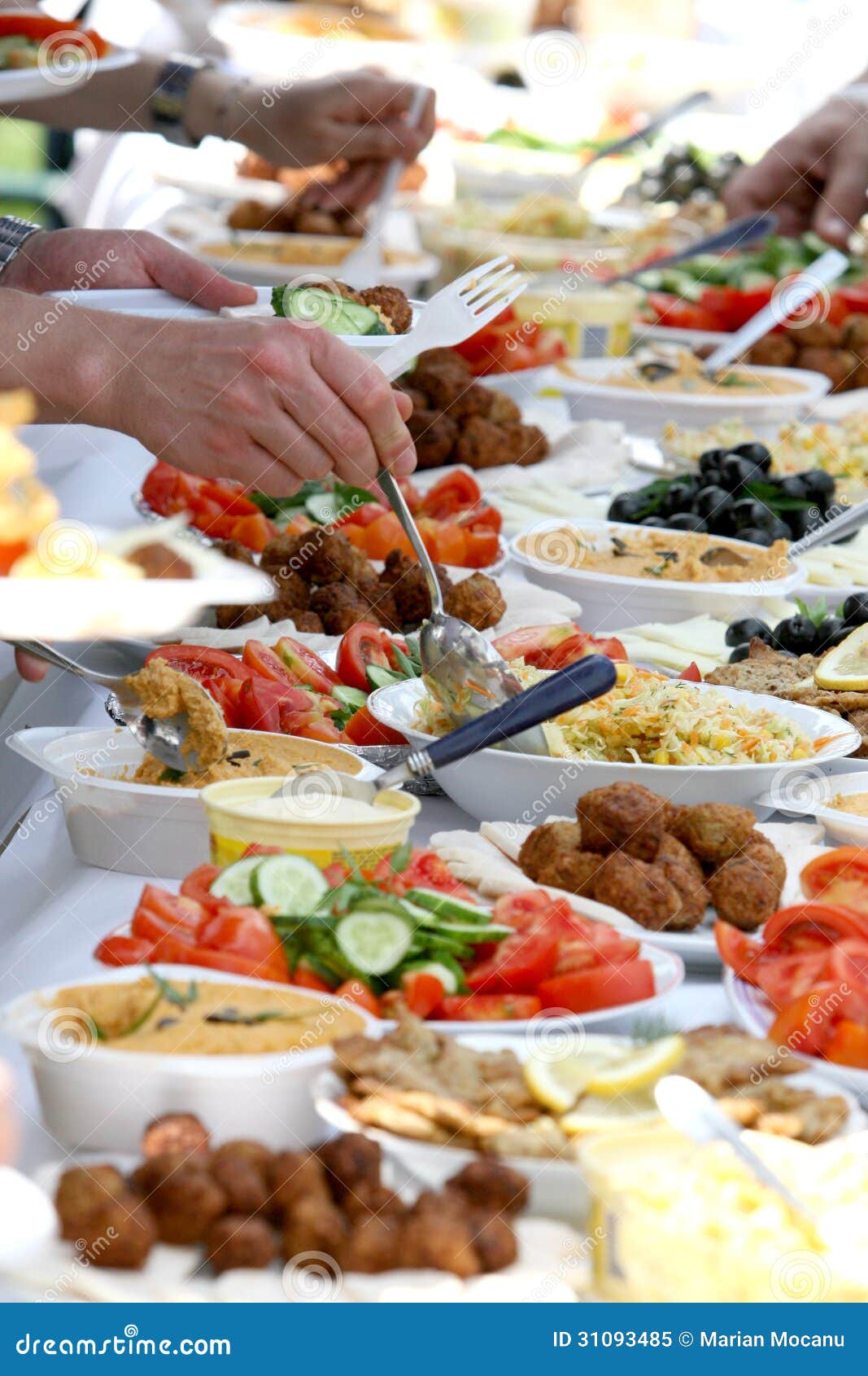 Catering food stock image. Image of choose, catering - 31093485