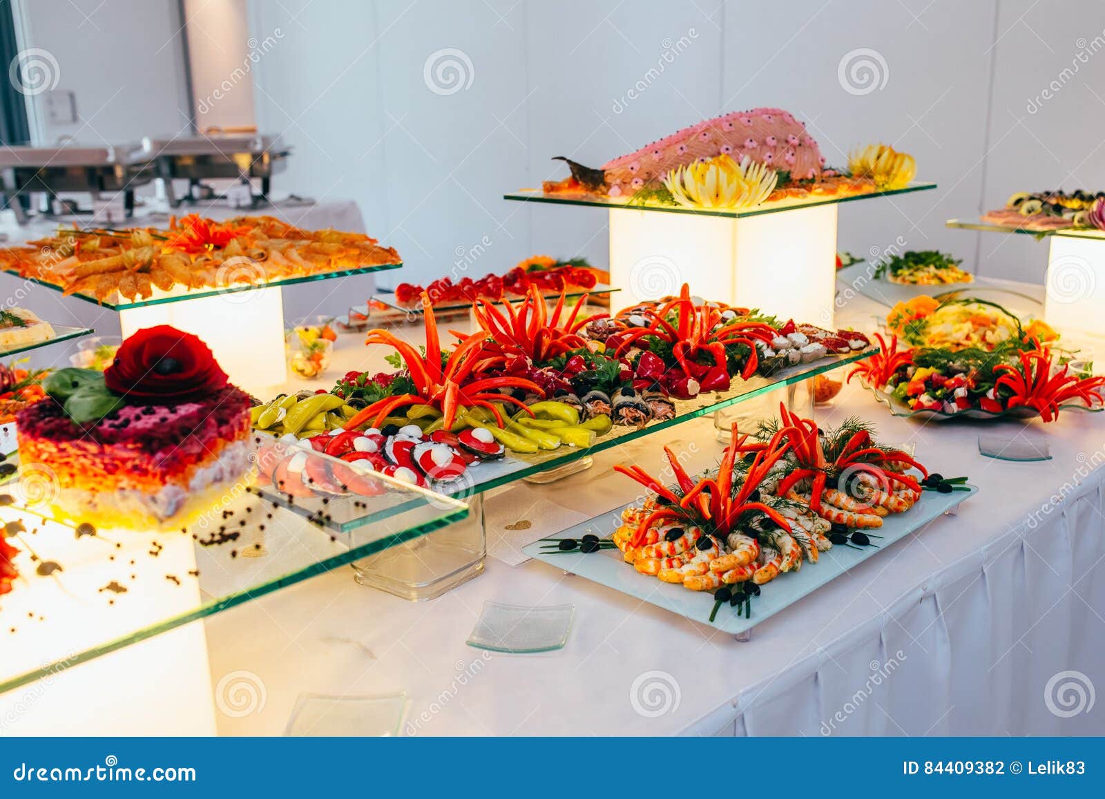 Catering Food Wedding Buffet Stock Photo - Image of dish, dessert: 84409382