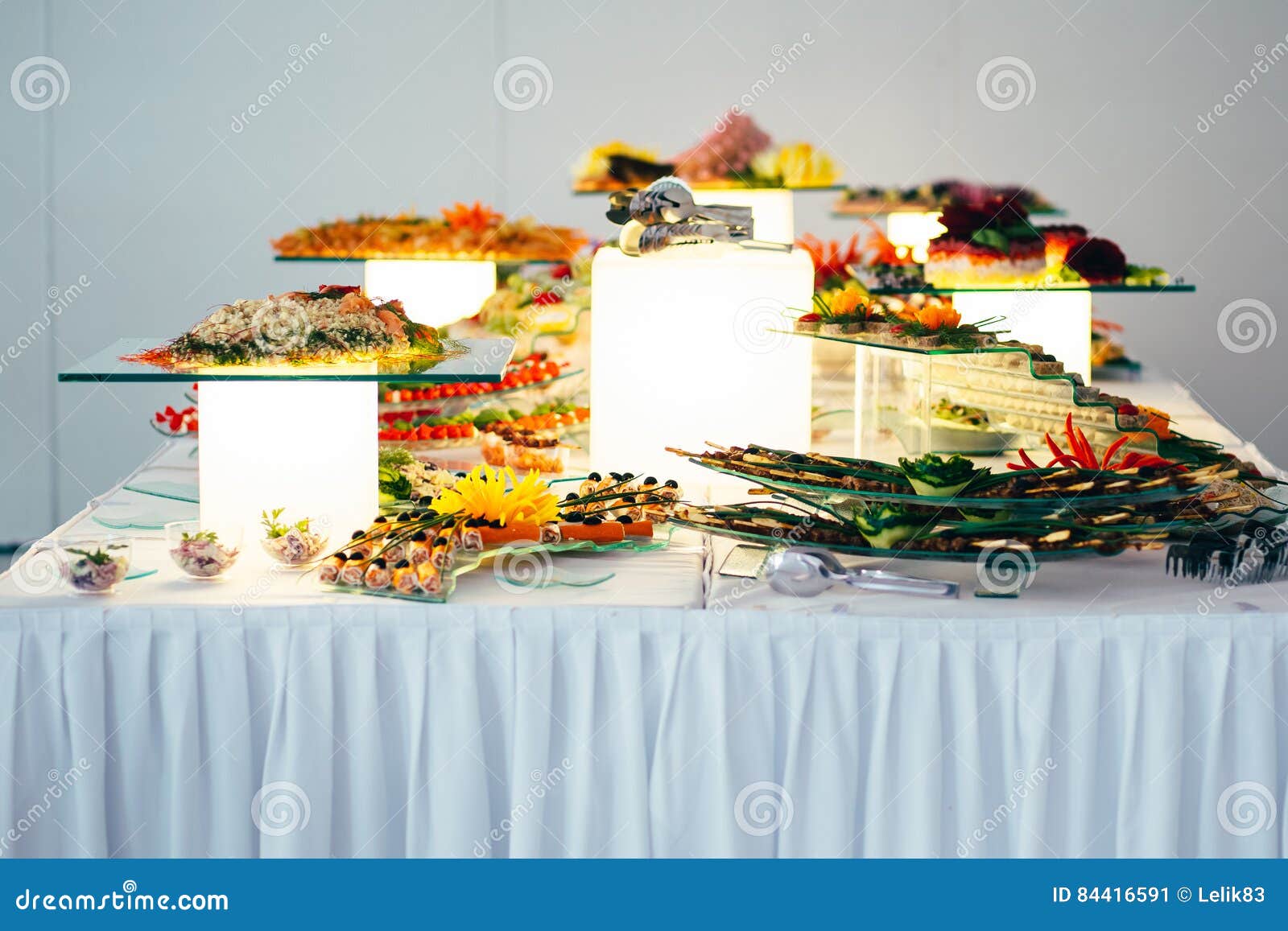 Catering Food Wedding Buffet Stock Image - Image of banquet, dinner ...