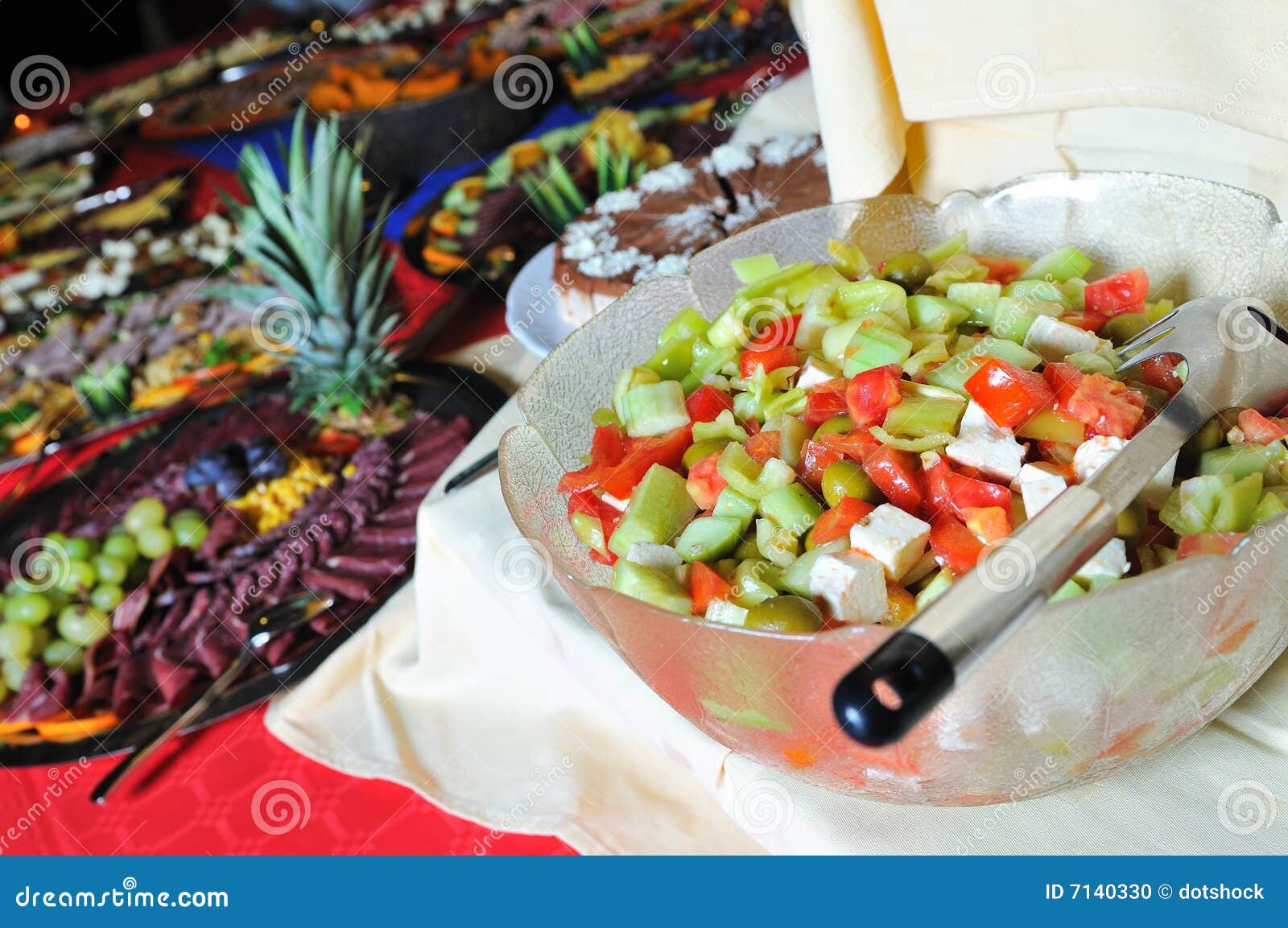 Catering Fresh and Tasty Food Stock Photo - Image of cooking, eating ...