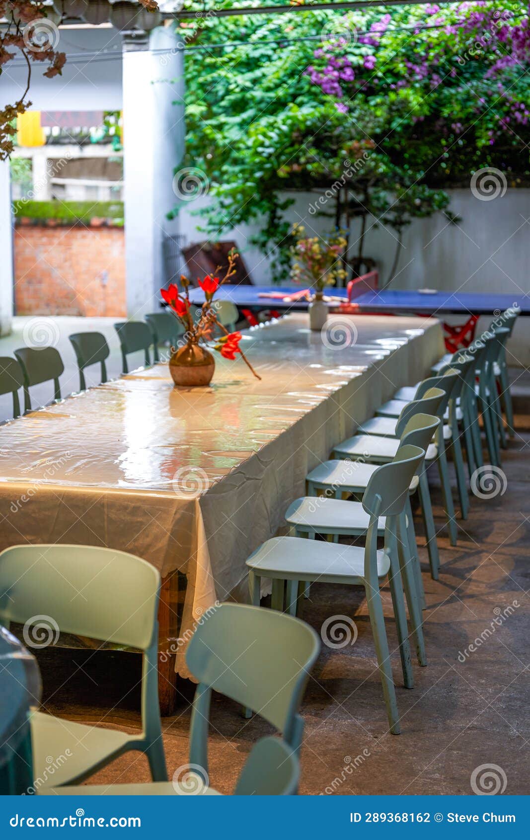 Catering Long Table Seating and Conference Long Table in Restaurant ...