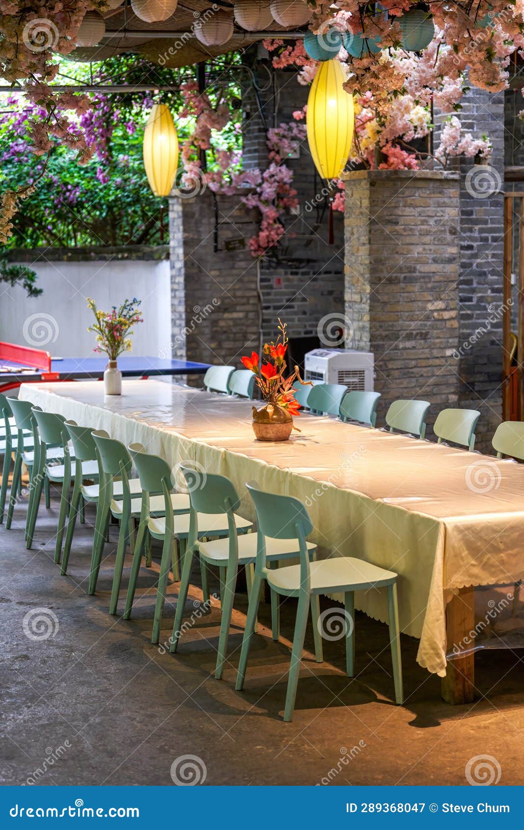 Catering Long Table Seating and Conference Long Table in Restaurant ...