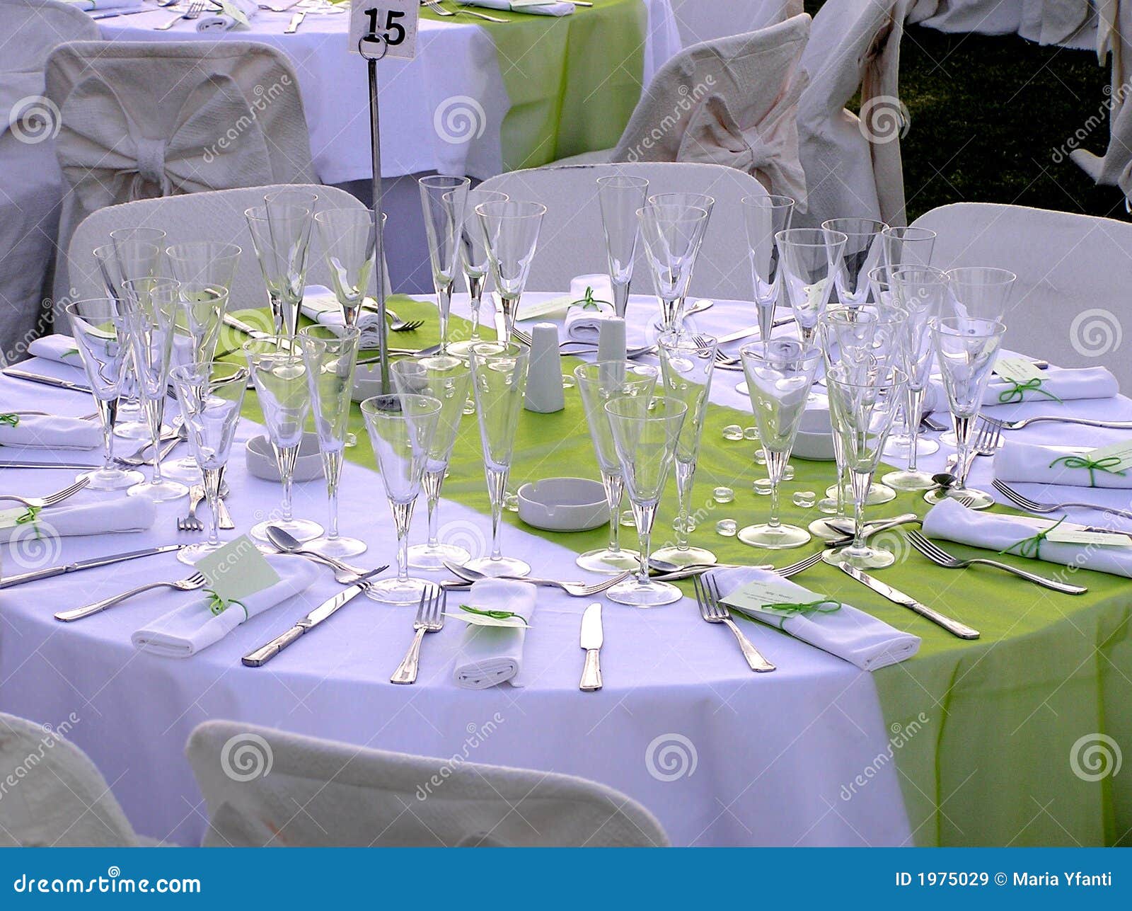 Catering reception setup stock image. Image of outdoor - 1975029
