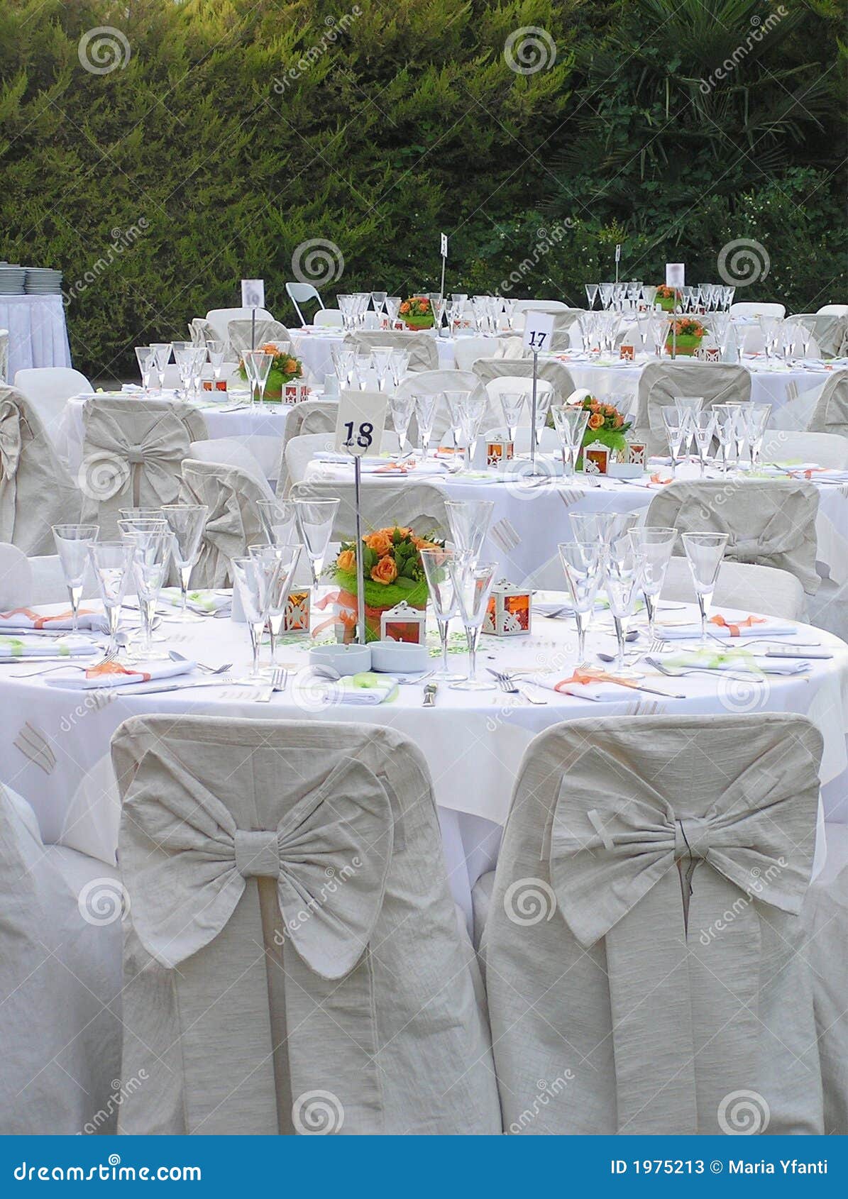 Catering reception setup stock image. Image of caterer - 1975213