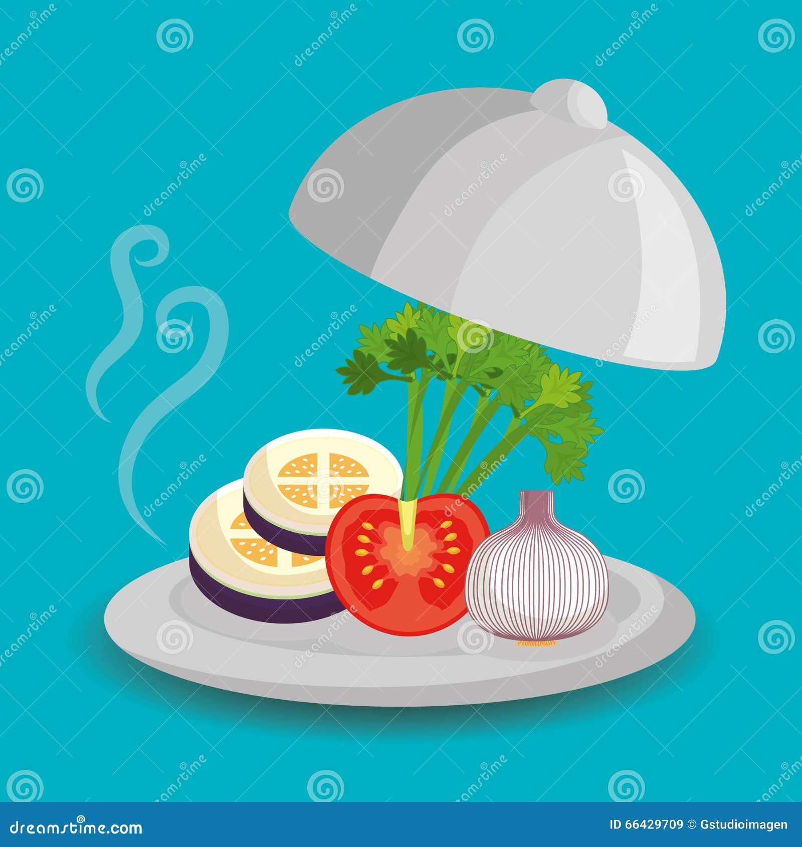 Catering service design stock illustration. Illustration of food - 66429709