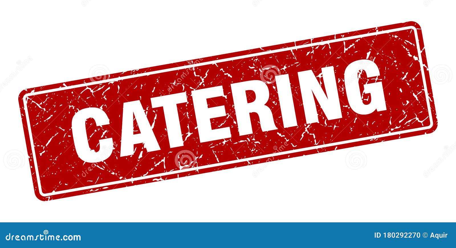 Catering Sign. Catering Grunge Stamp Stock Vector - Illustration of ...