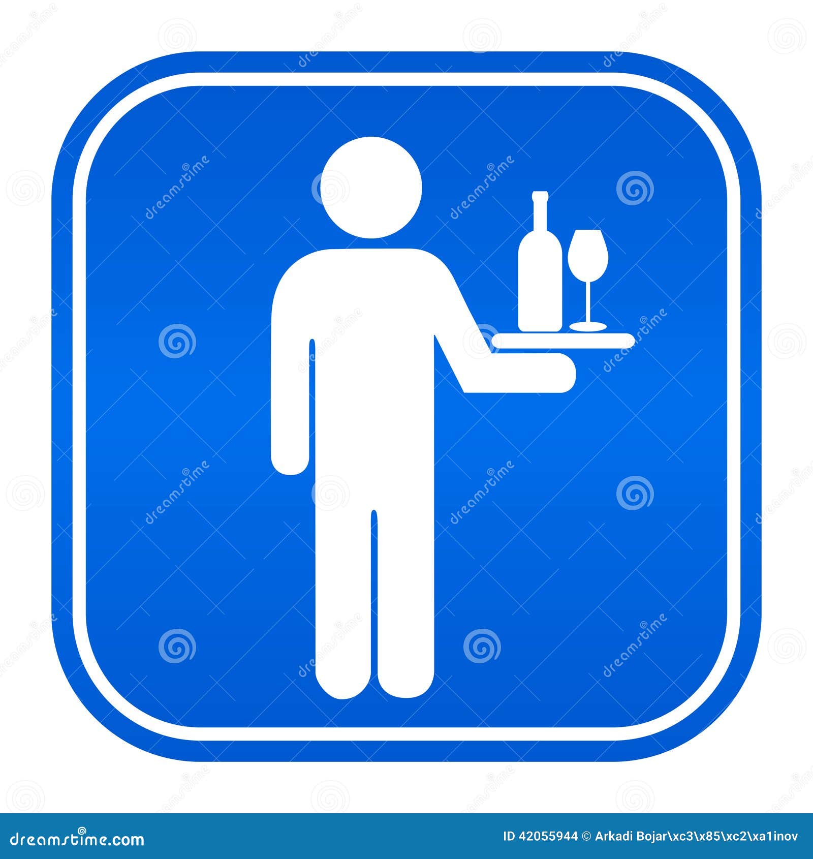 Catering sign stock vector. Illustration of breakfast - 42055944