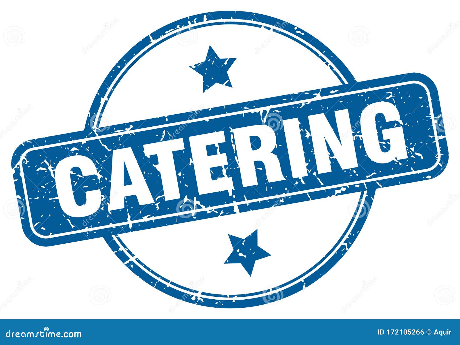Catering Stamp. Catering Round Grunge Sign Stock Vector - Illustration ...