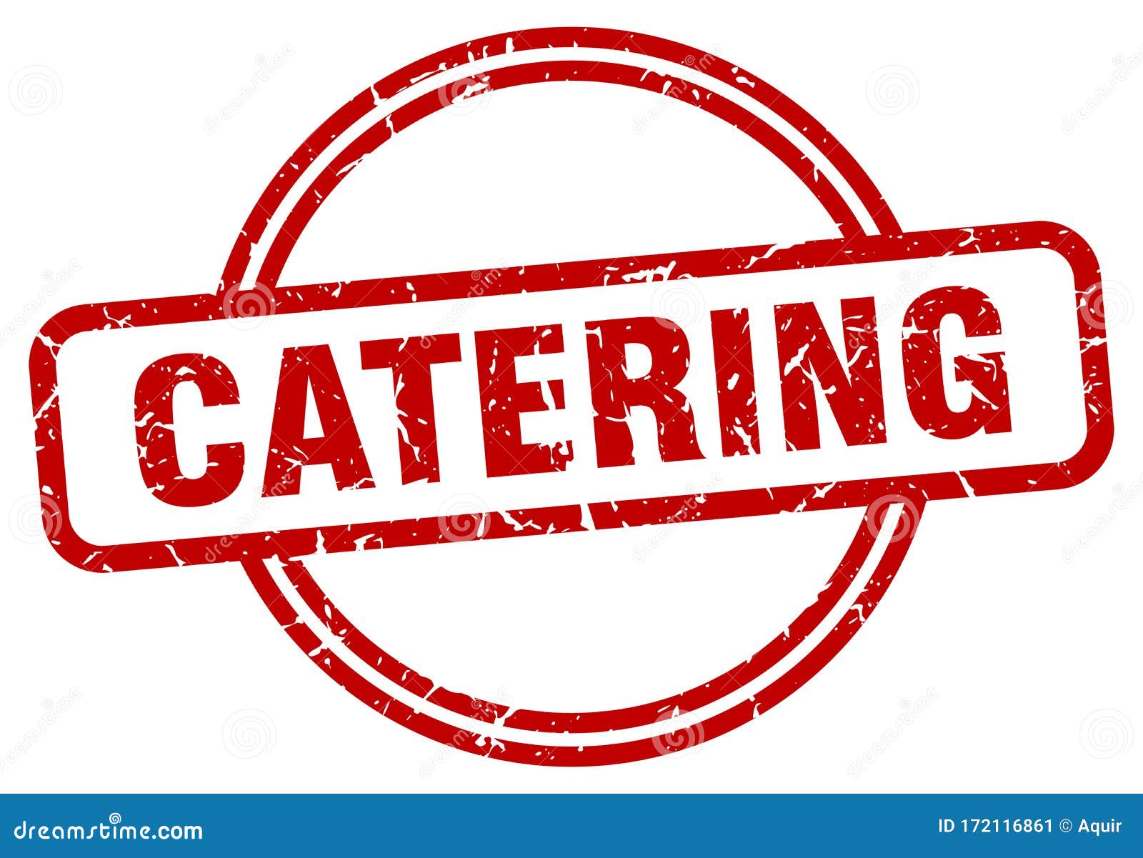 Catering Stamp. Catering Round Grunge Sign Stock Vector - Illustration ...
