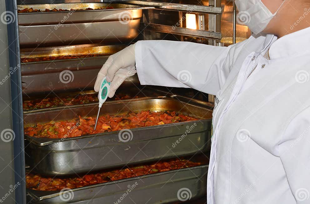 Catering Temperature Control Stock Photo - Image of industrial, control ...