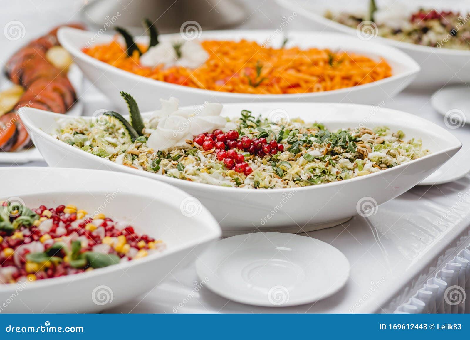 Catering Wedding Buffet for Events Stock Photo - Image of cater, fruit ...