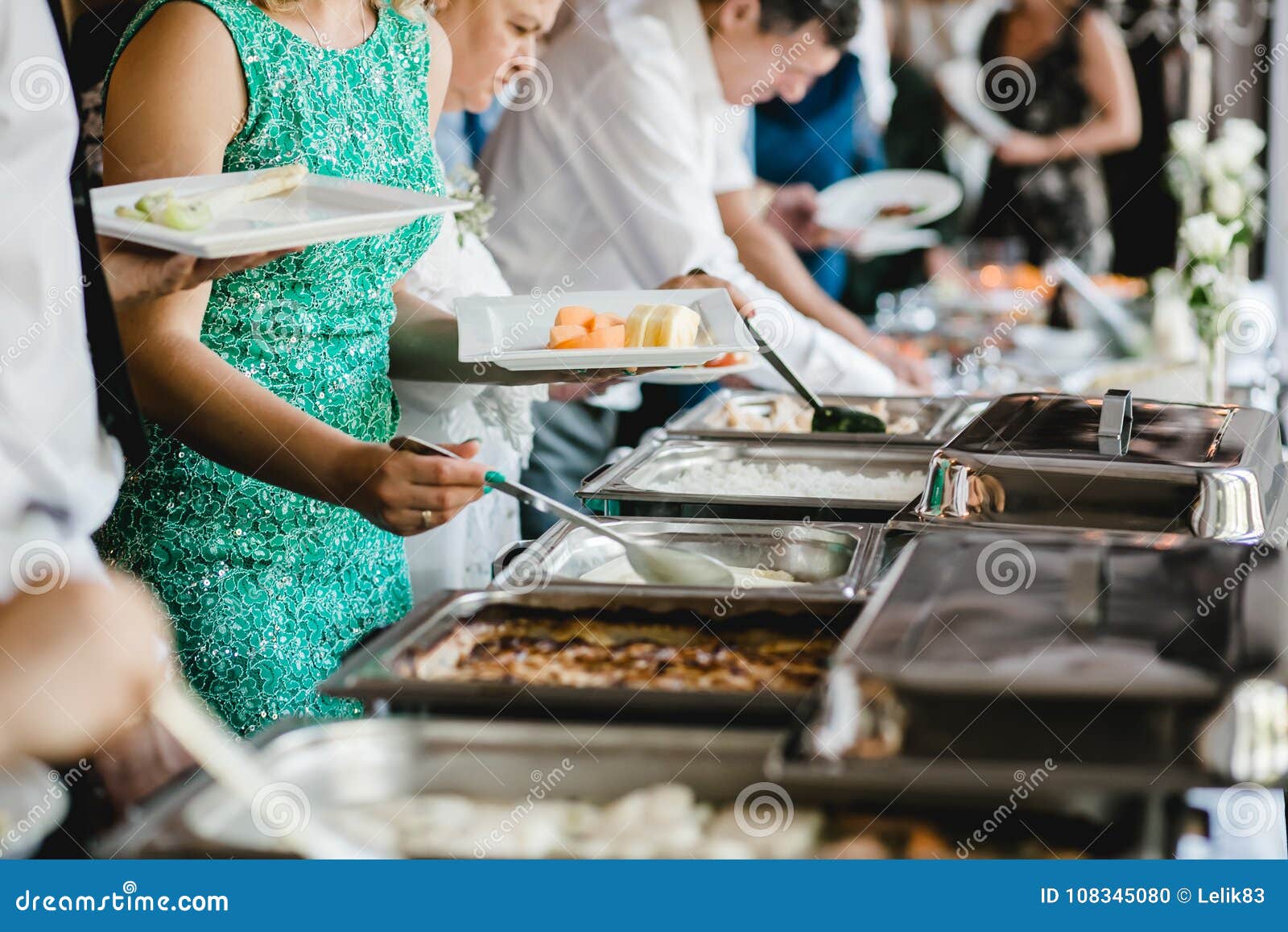 Catering Wedding Buffet Events Editorial Image - Image of dinner ...