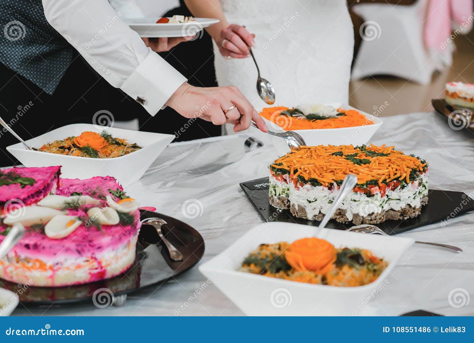 Catering Wedding Buffet Events Stock Photo - Image of buffet, cocktail ...
