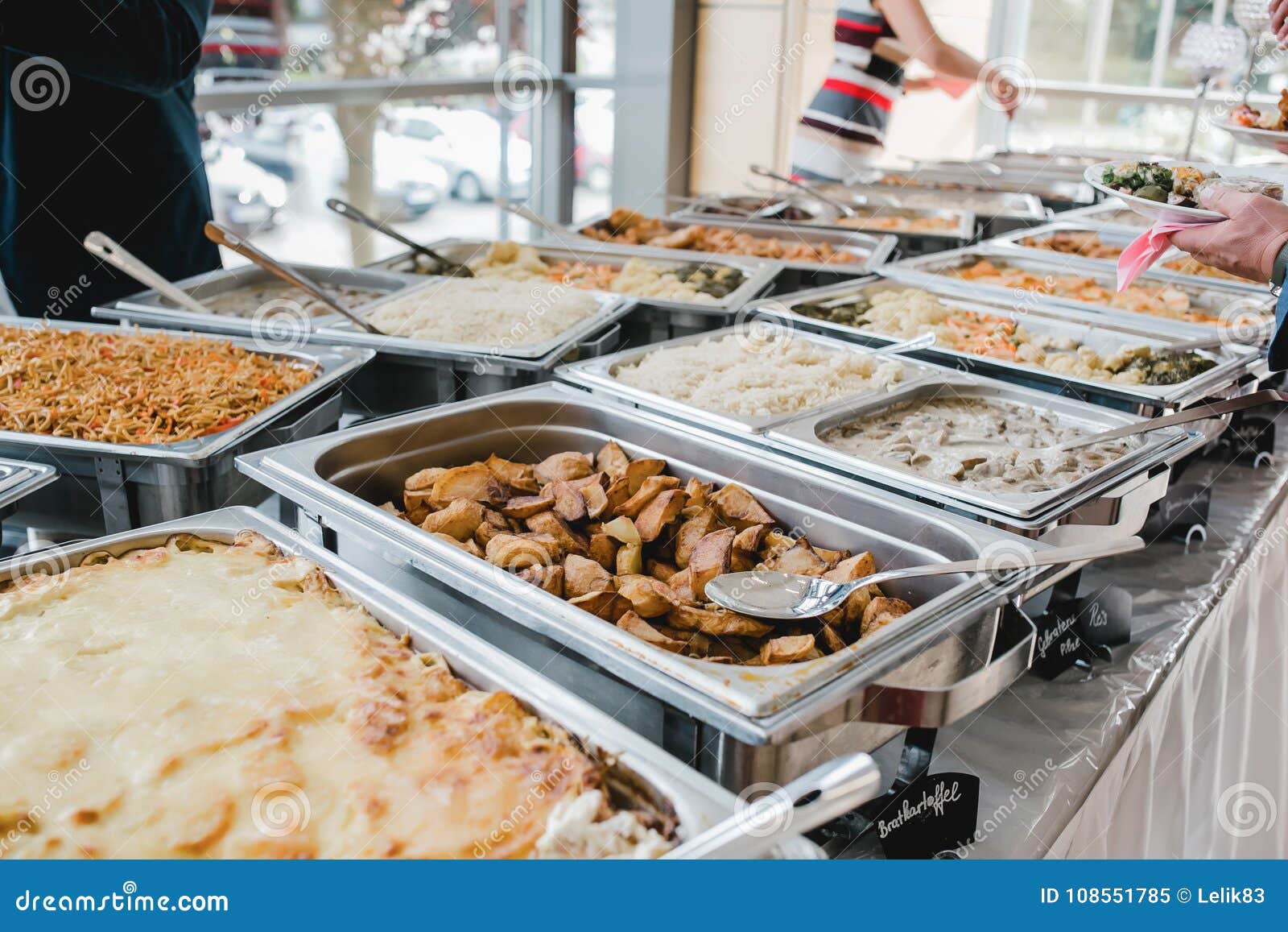 Catering Wedding Buffet Events Stock Image - Image of gourmet, banquet ...