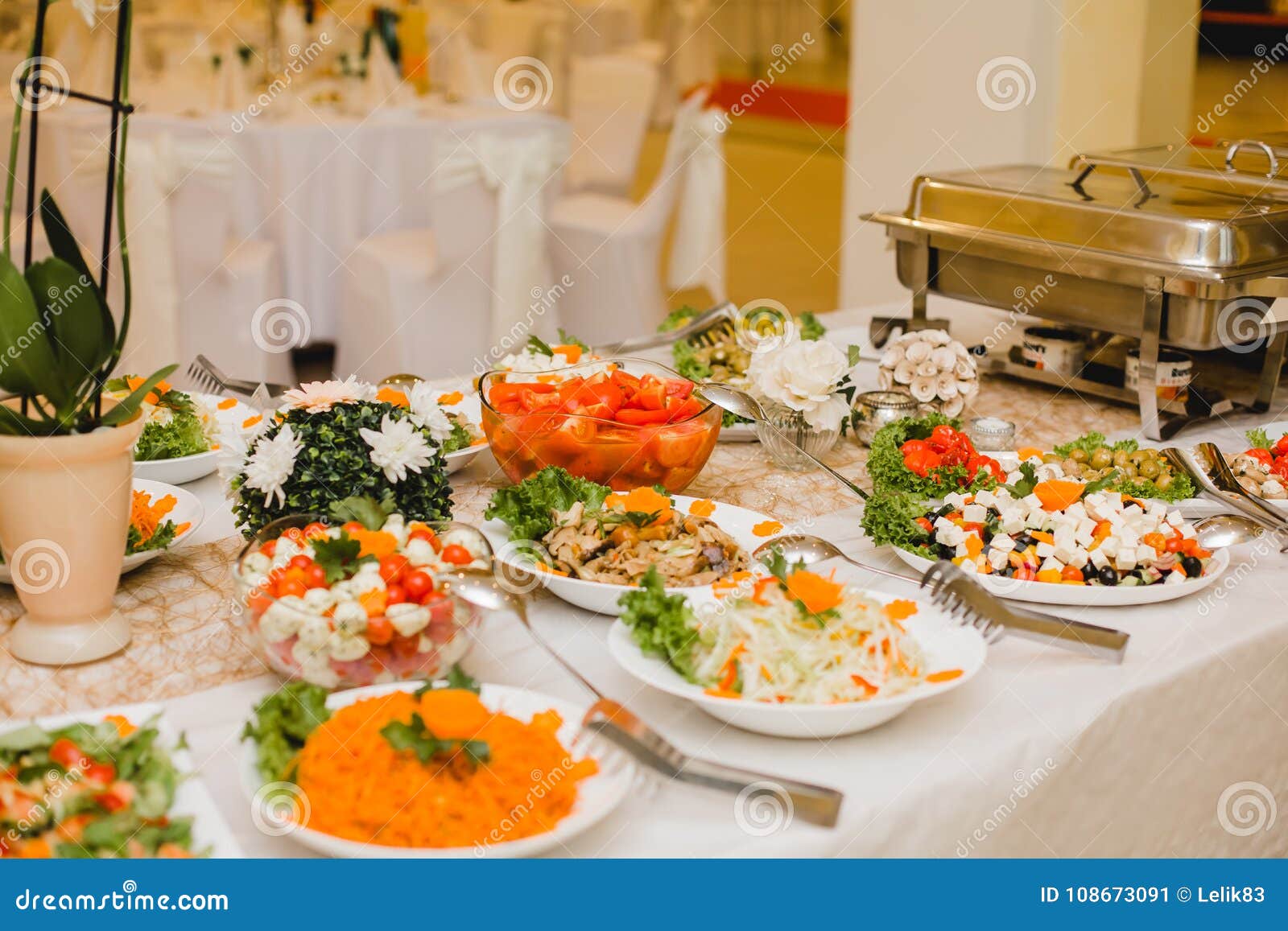 Catering Wedding Buffet Events Stock Image - Image of cocktail, event ...