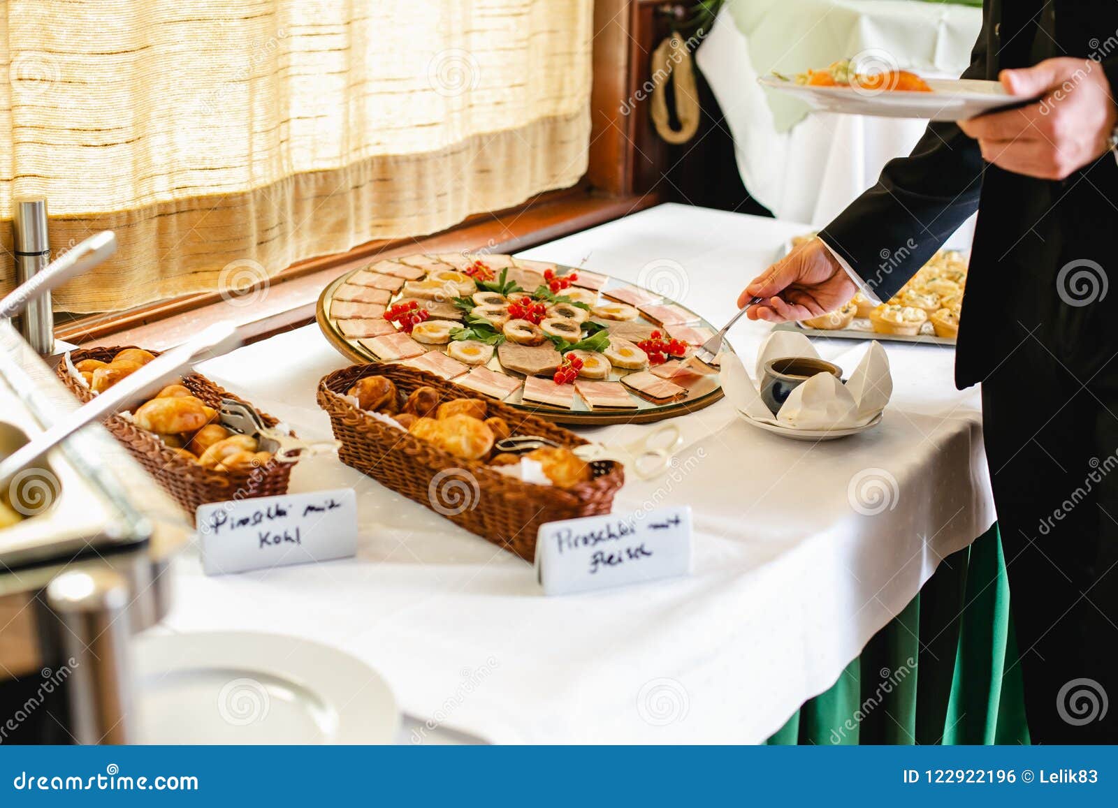 Wedding buffet for events stock photo. Image of delicious - 122922196
