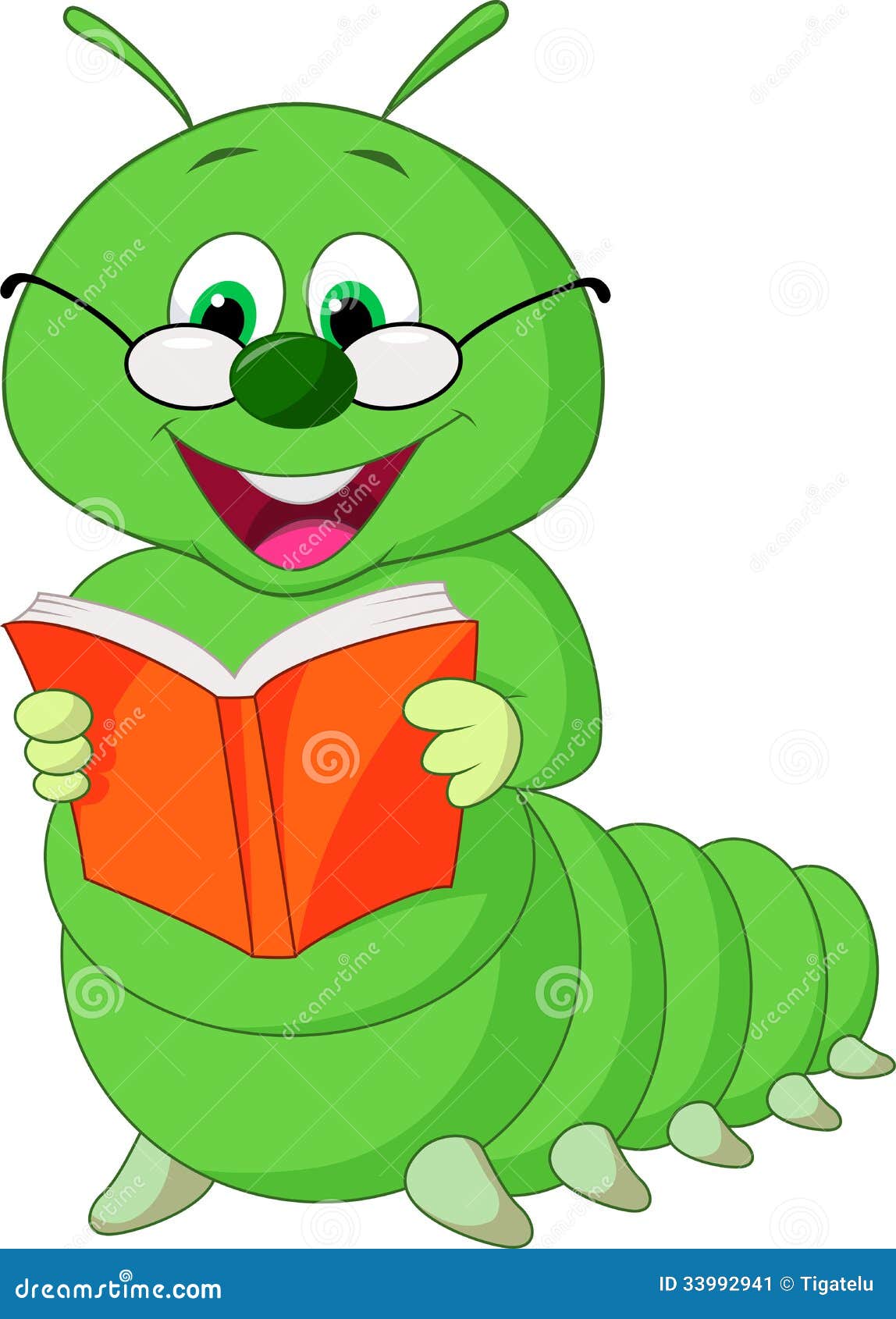 Caterpillar Cartoon Bugs Vector Illustration | CartoonDealer.com #16471026