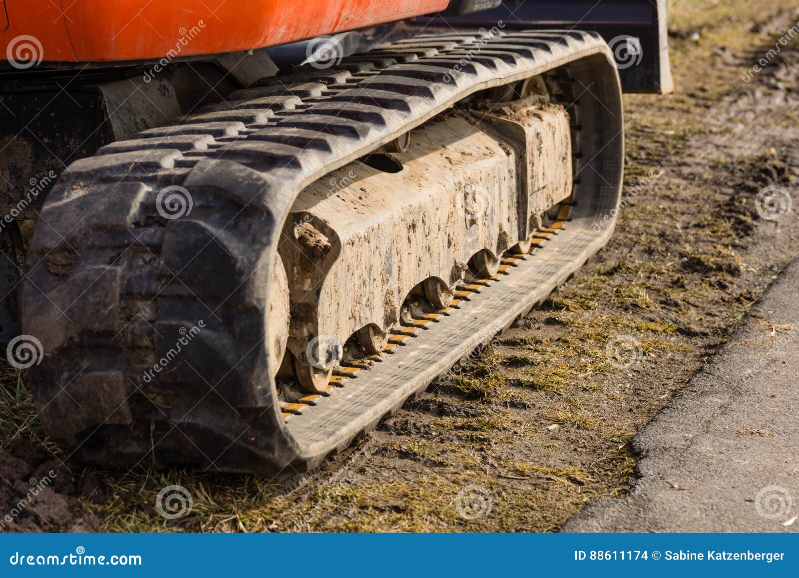 Caterpillar drive stock photo. Image of track, tractor - 88611174