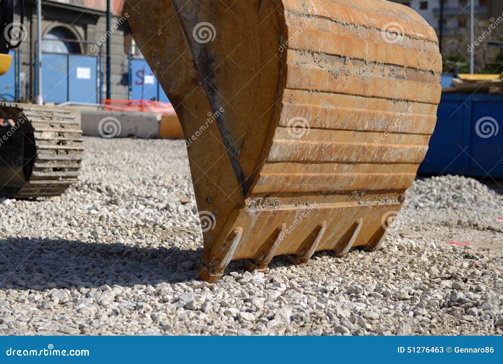 Caterpillar at work stock image. Image of equipment, excavate - 51276463