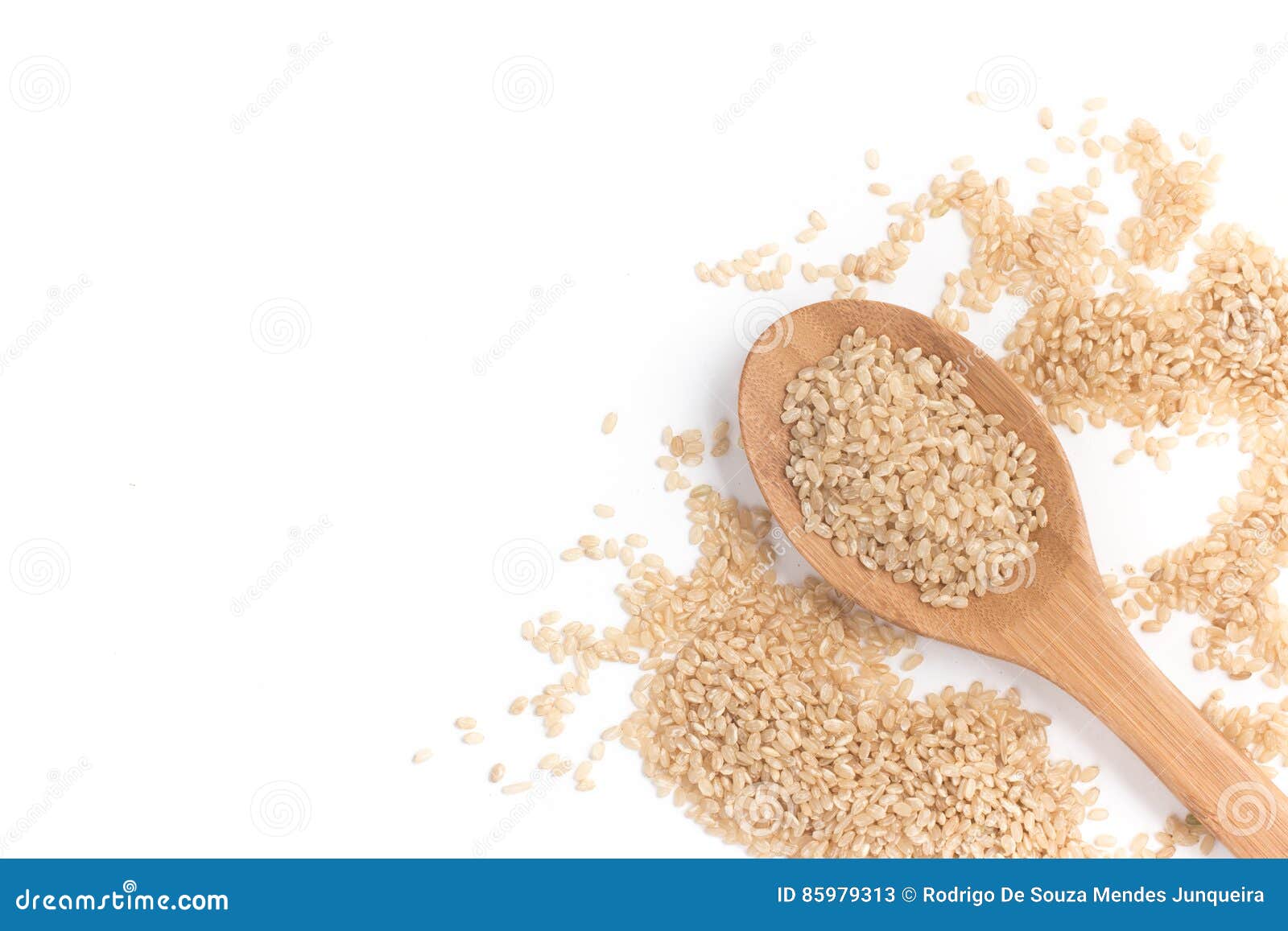 Cateto Whole Grain Rice Frame Stock Image - Image of asian, nutrition ...