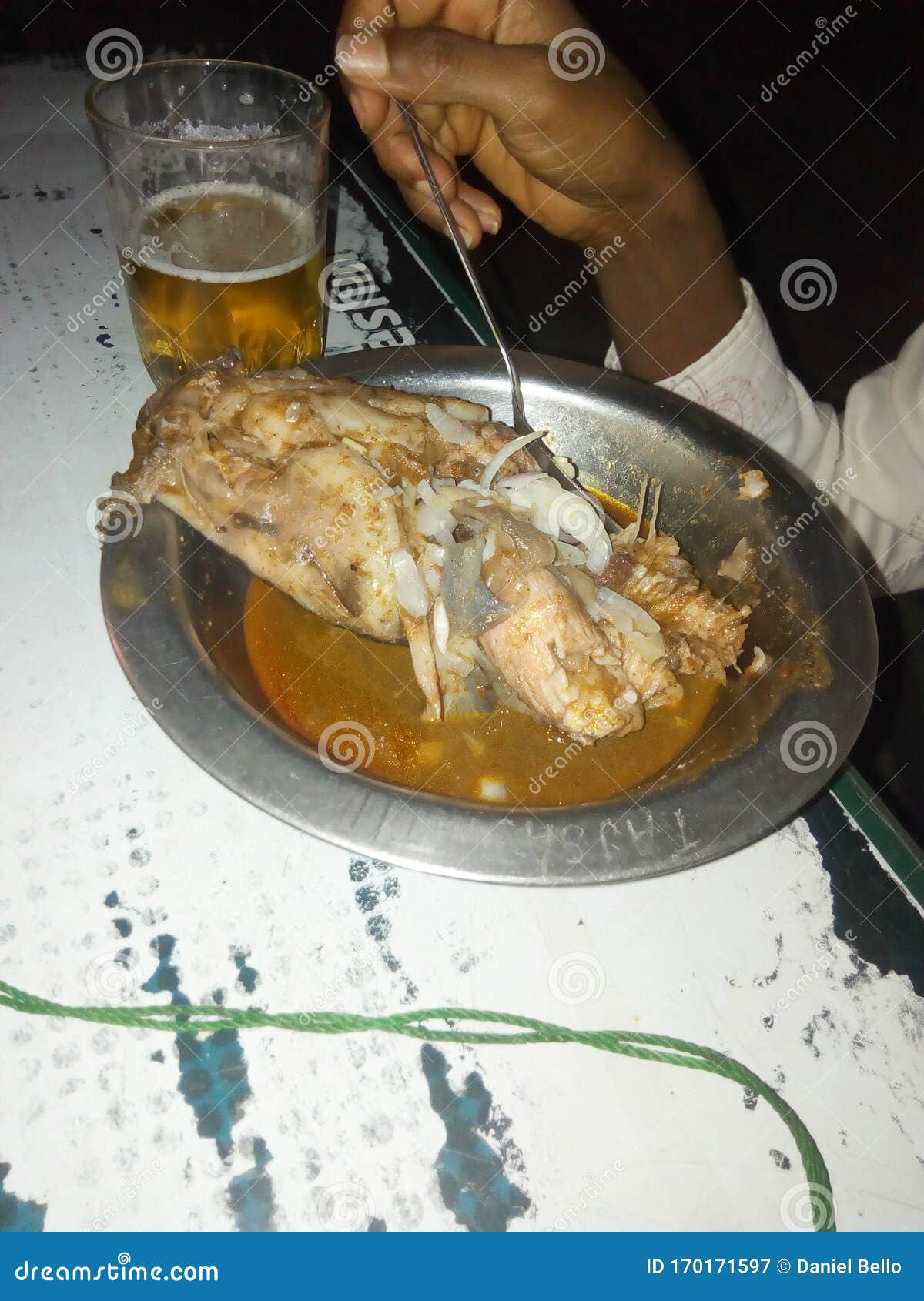 Catfish Peppersoup Delicacy Stock Image - Image of delicious ...