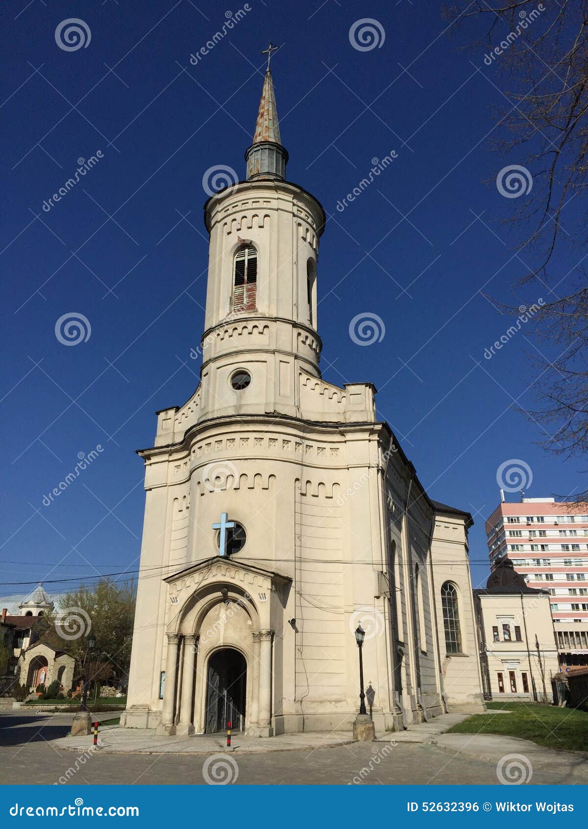 Cathédrale Catholique Dans Iasi (Roumanie) Photo éditorial - Image du ...