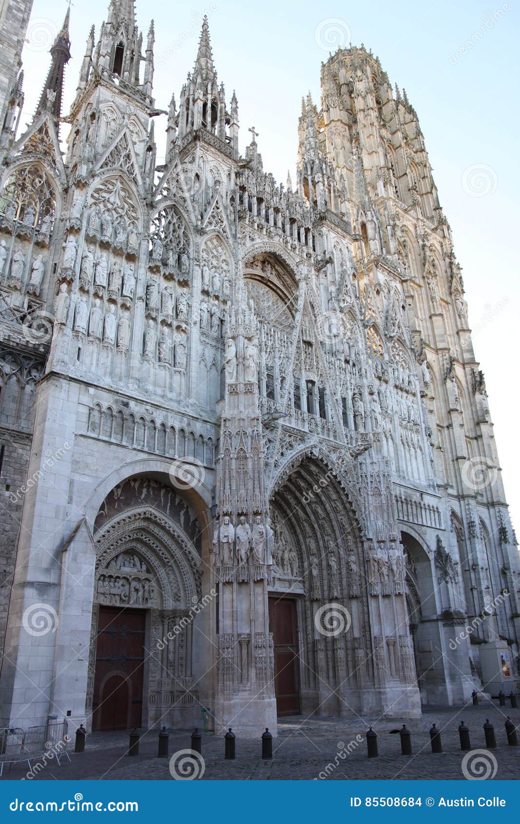 Cathédrale De Rouen, France Image stock éditorial - Image du normandy ...