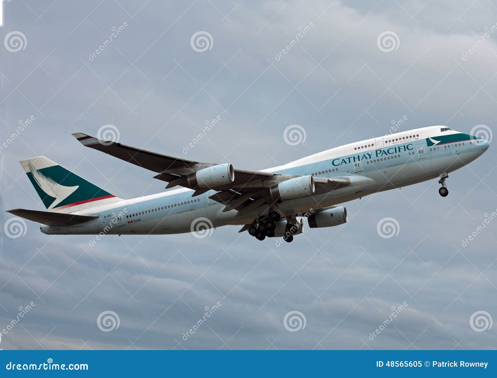 Cathay Pacific 747 Interior