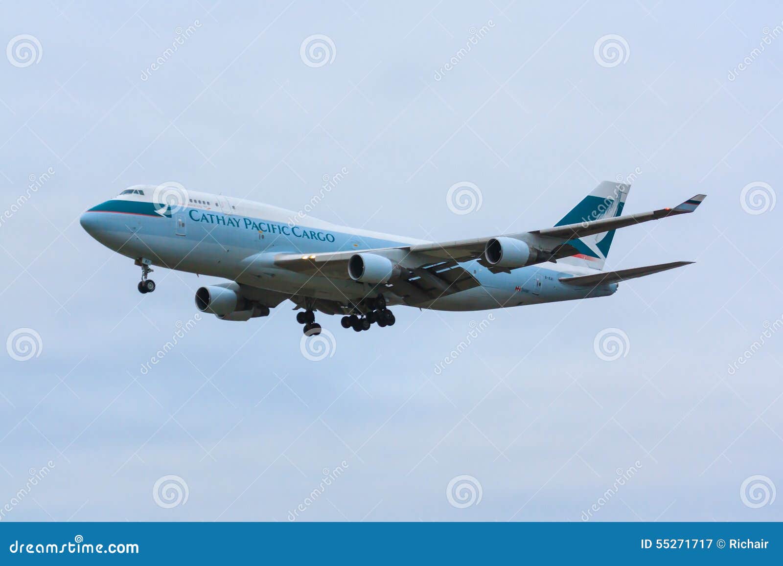 Cathay Pacific Aircraft Editorial Image | CartoonDealer.com #60911572