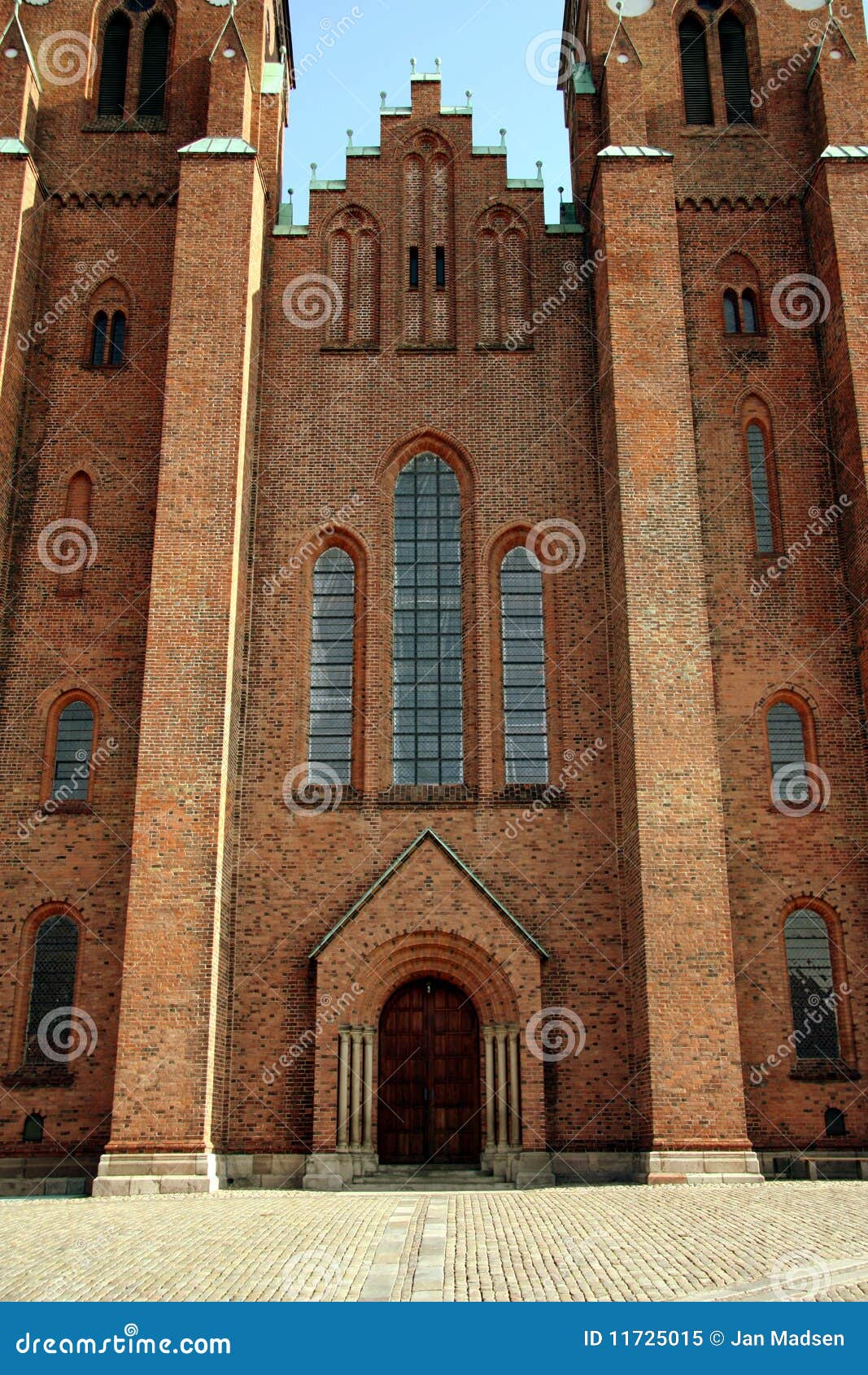 CATHEDRAL stock image. Image of medieval, denmark, buildings - 11725015
