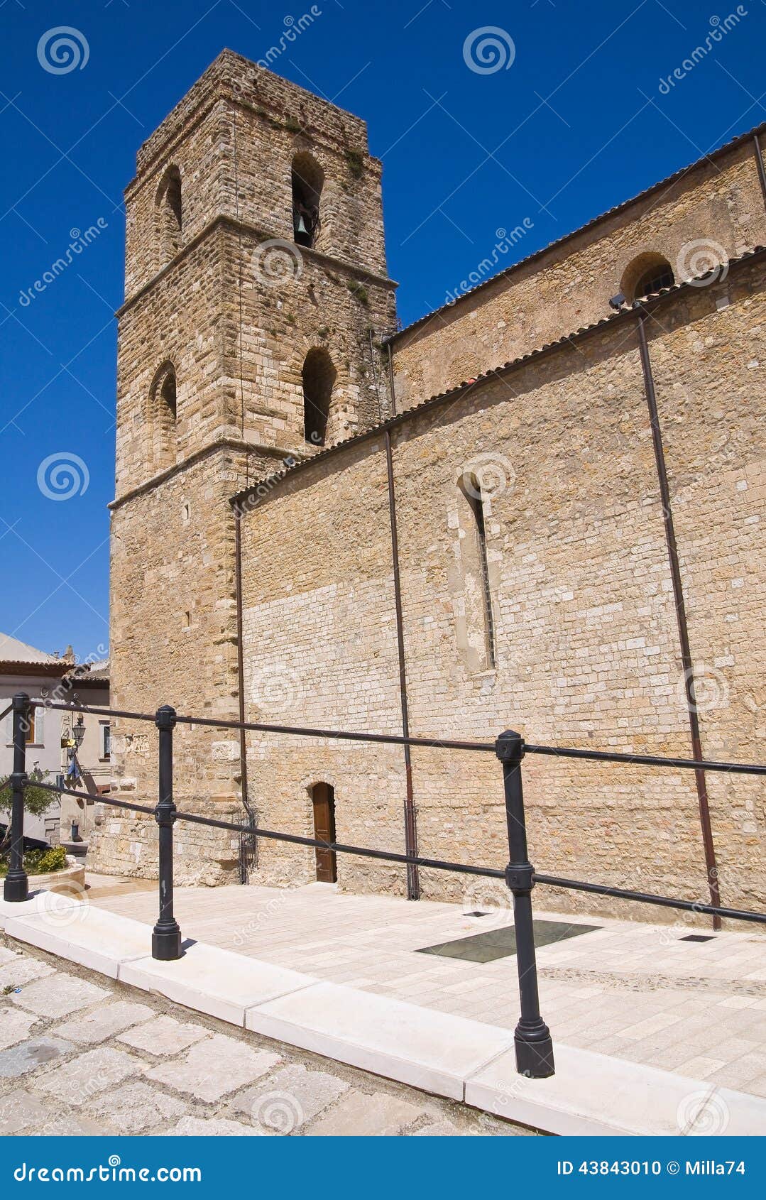 Cathedral of Acerenza. Basilicata. Italy Stock Photo - Image of ...