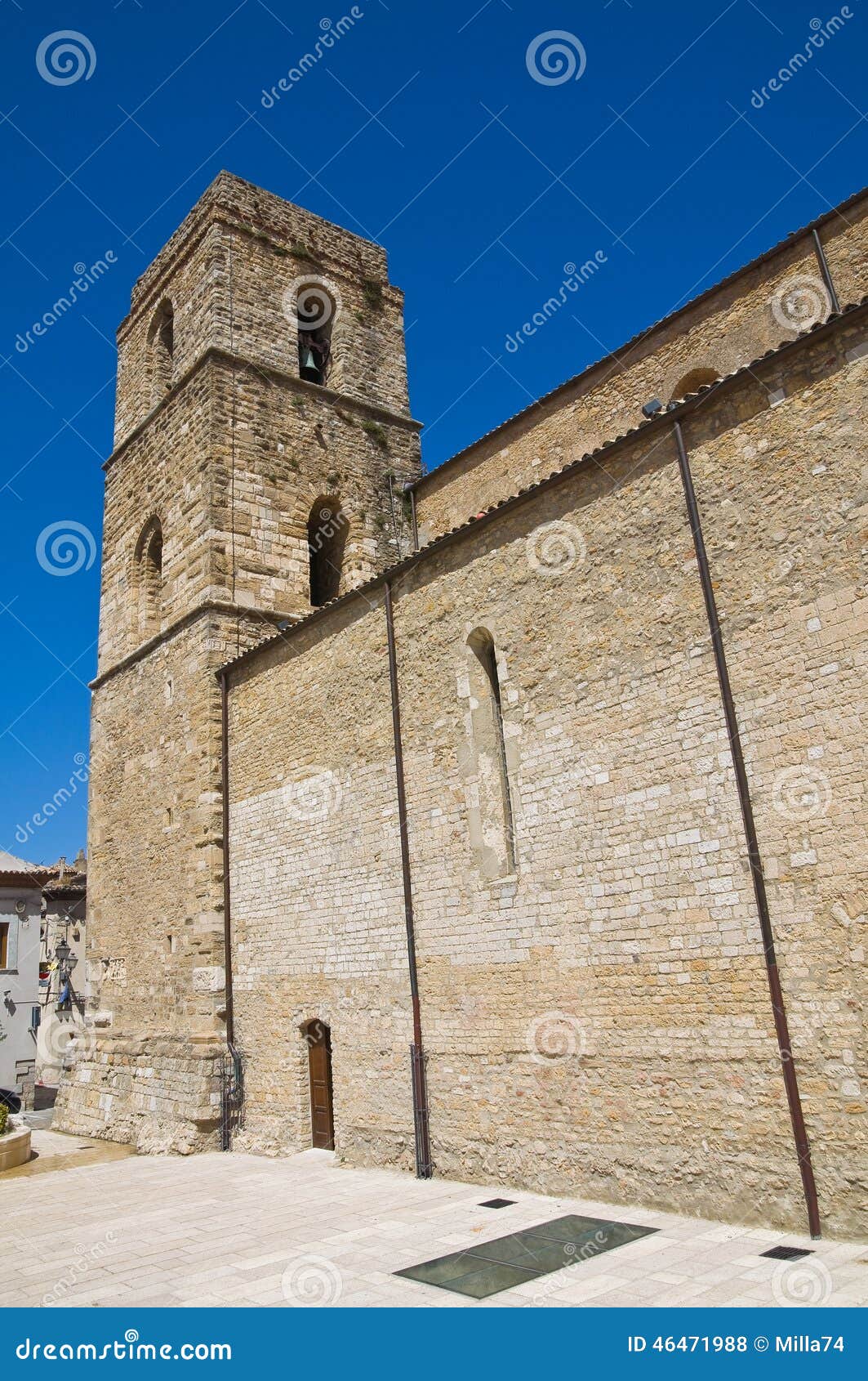 Cathedral of Acerenza. Basilicata. Italy Stock Photo - Image of city ...