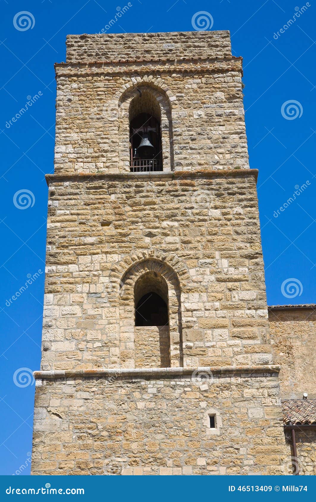Cathedral of Acerenza. Basilicata. Italy Stock Image - Image of edifice ...