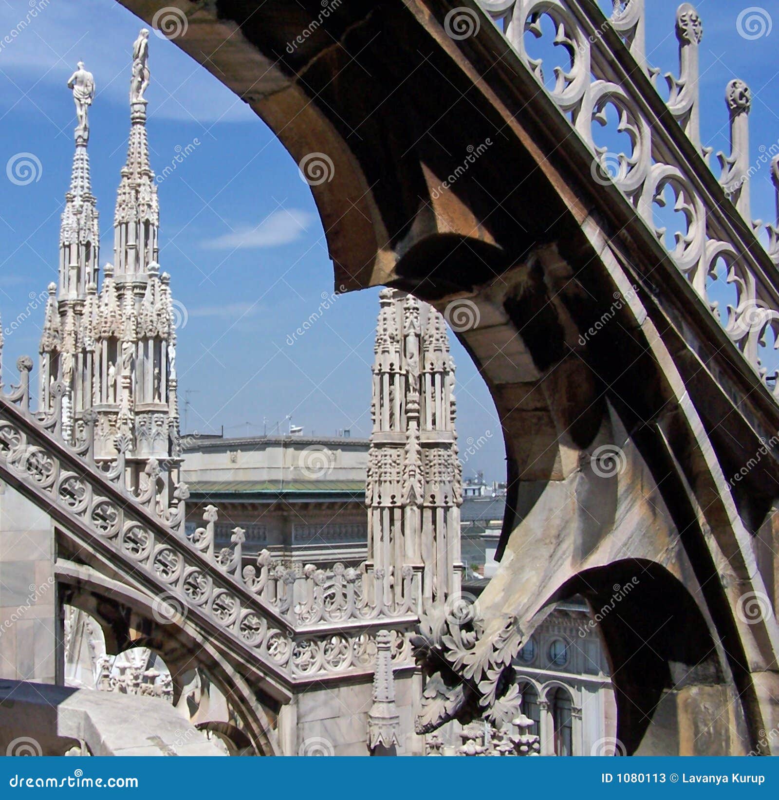 Cathedral arches stock image. Image of tower, carved, historic - 1080113