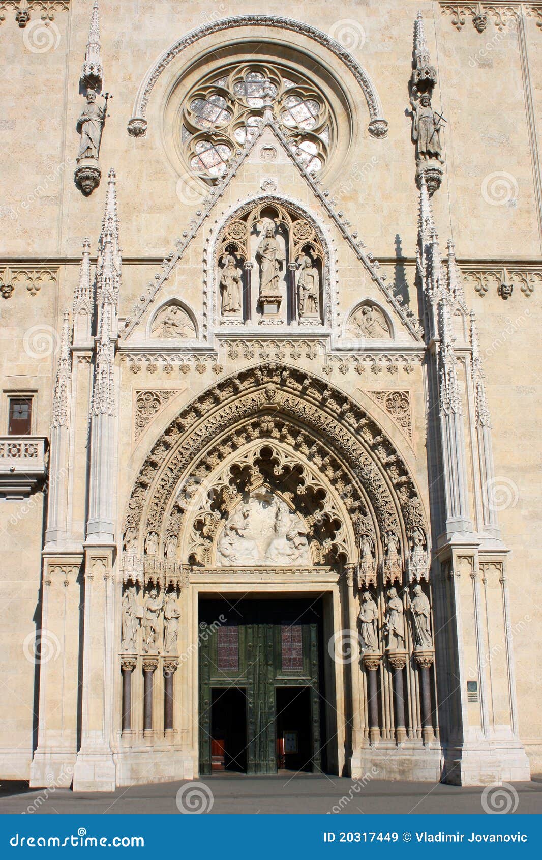 Cathedral archway stock image. Image of doorway, religion - 20317449