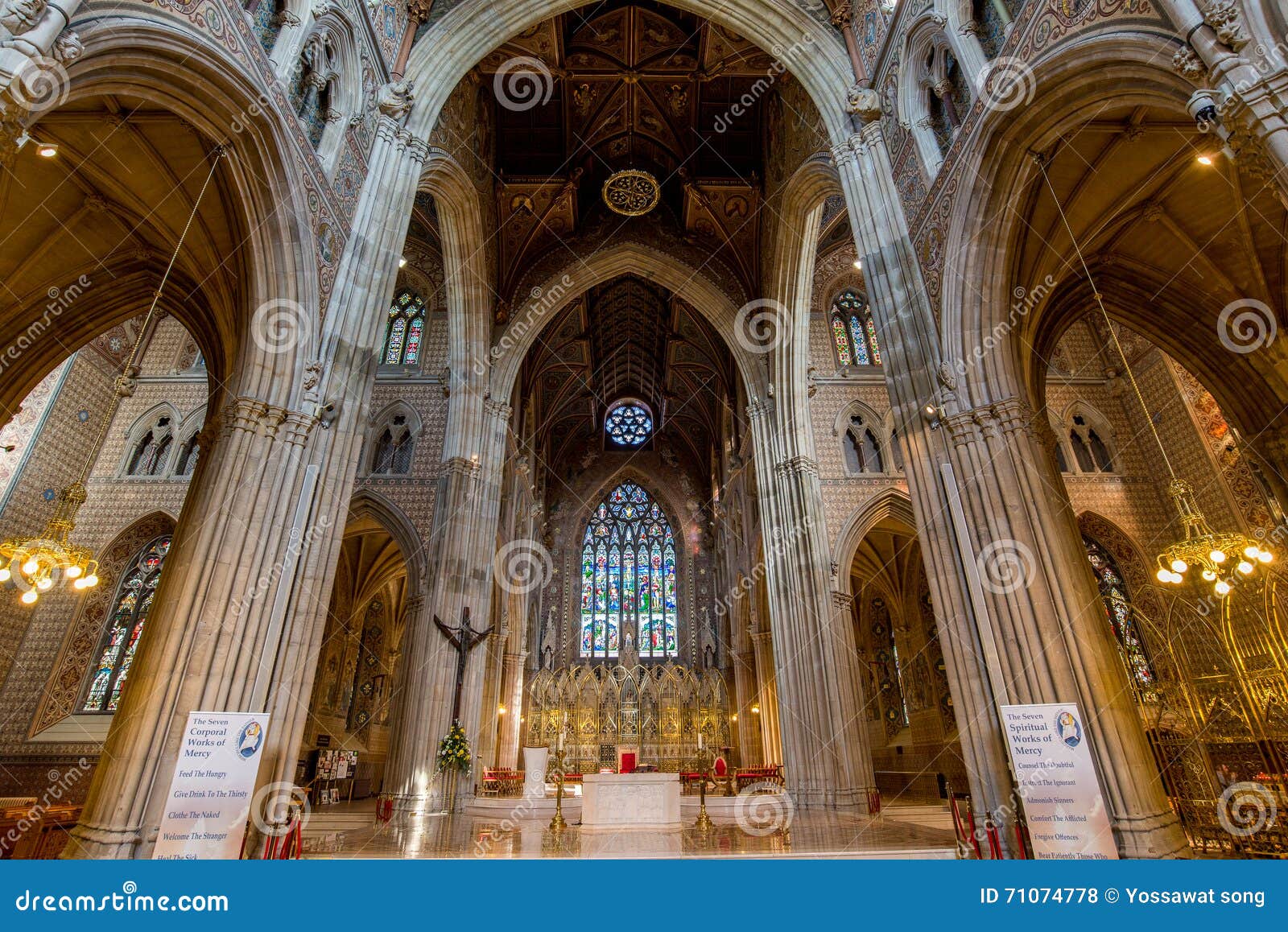 Cathedral in Armagh City editorial stock photo. Image of britain - 71074778