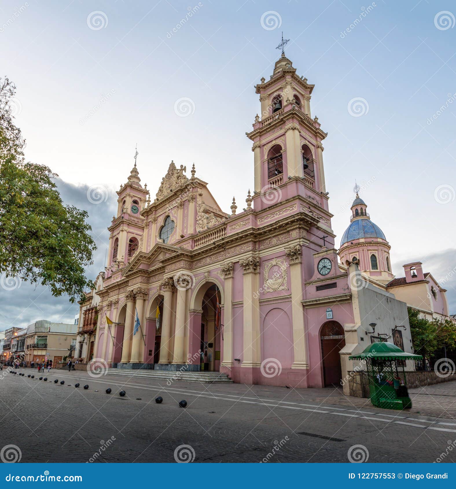 Cathedral Basilica of Salta - Salta, Argentina Stock Image - Image of ...