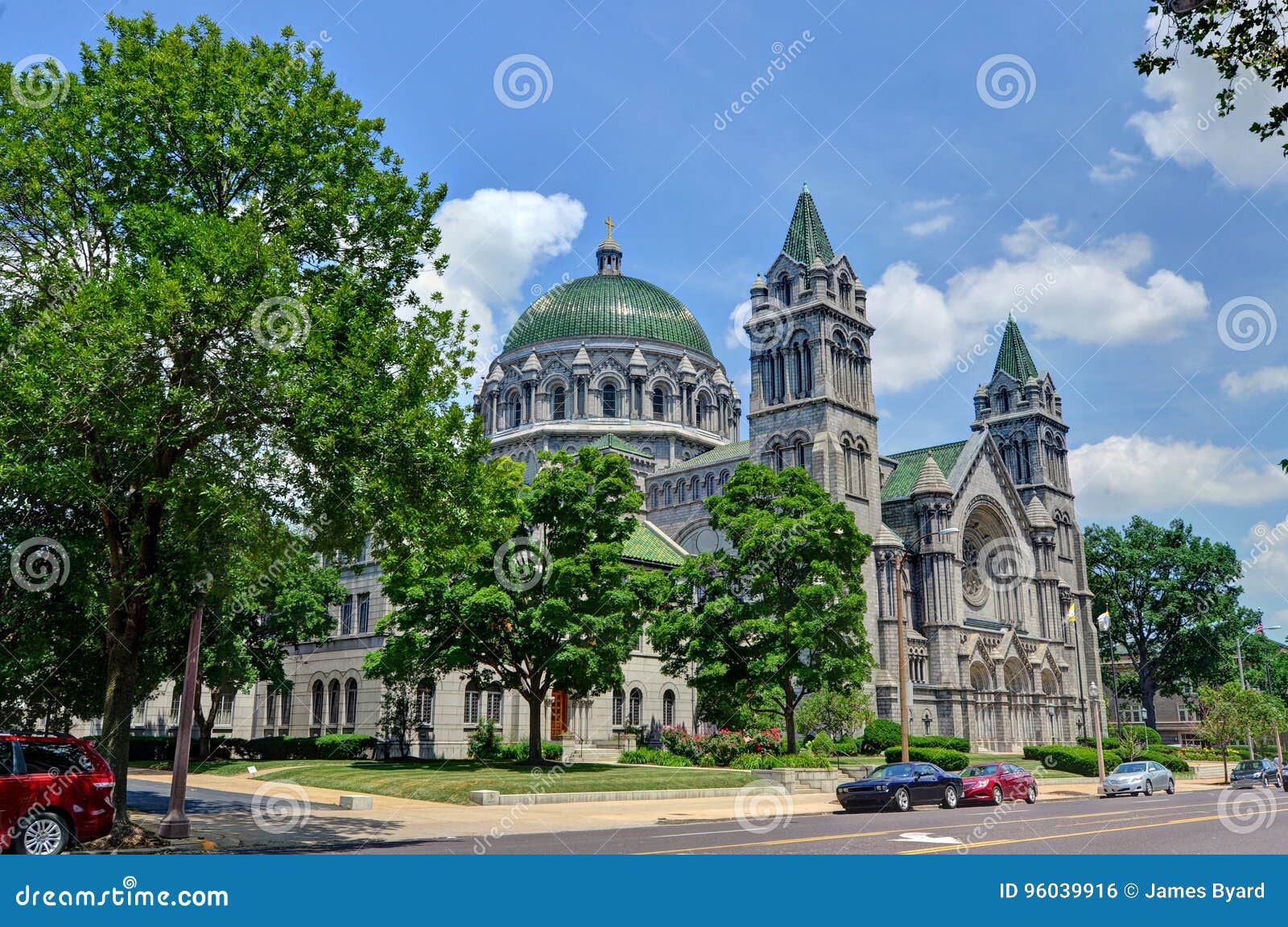 Cathedral Basilica of St. Louis, Missouri. Stock Photo - Image of ...
